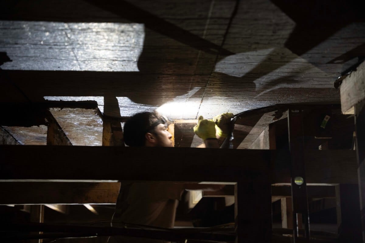 Post and Beam Replacement - Your Crawl Space Guys